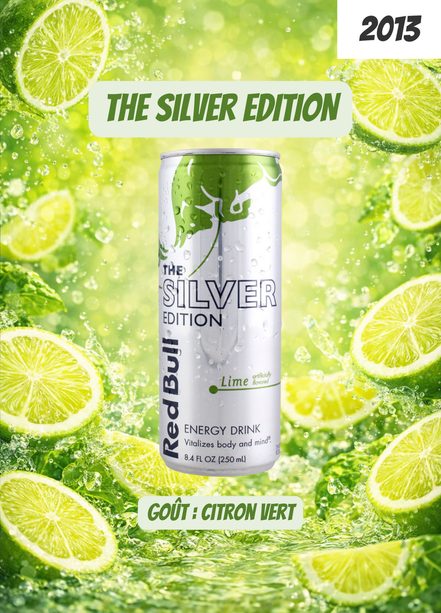 Red Bull The Silver Edition Lime (2013) : l’édition citron vert qui ap ...